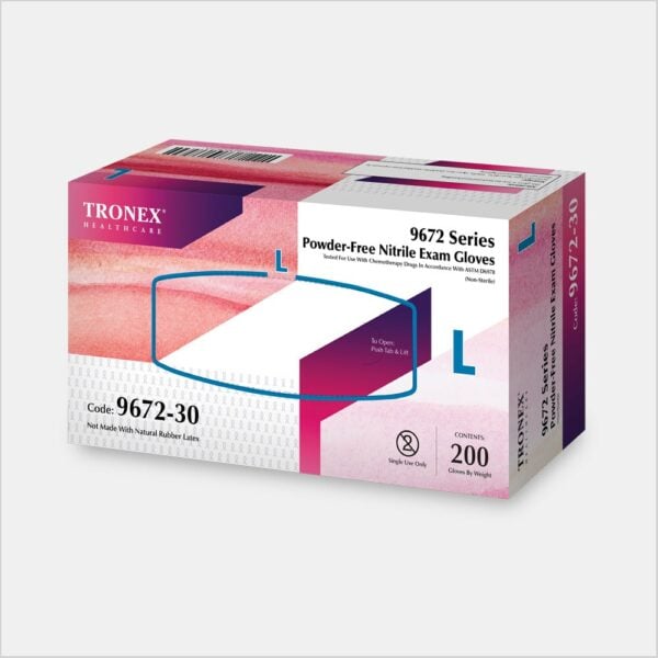 Tronex Pink Nitrile Exam Glove - Superior Sensitivity - NorthStarlight, LLC